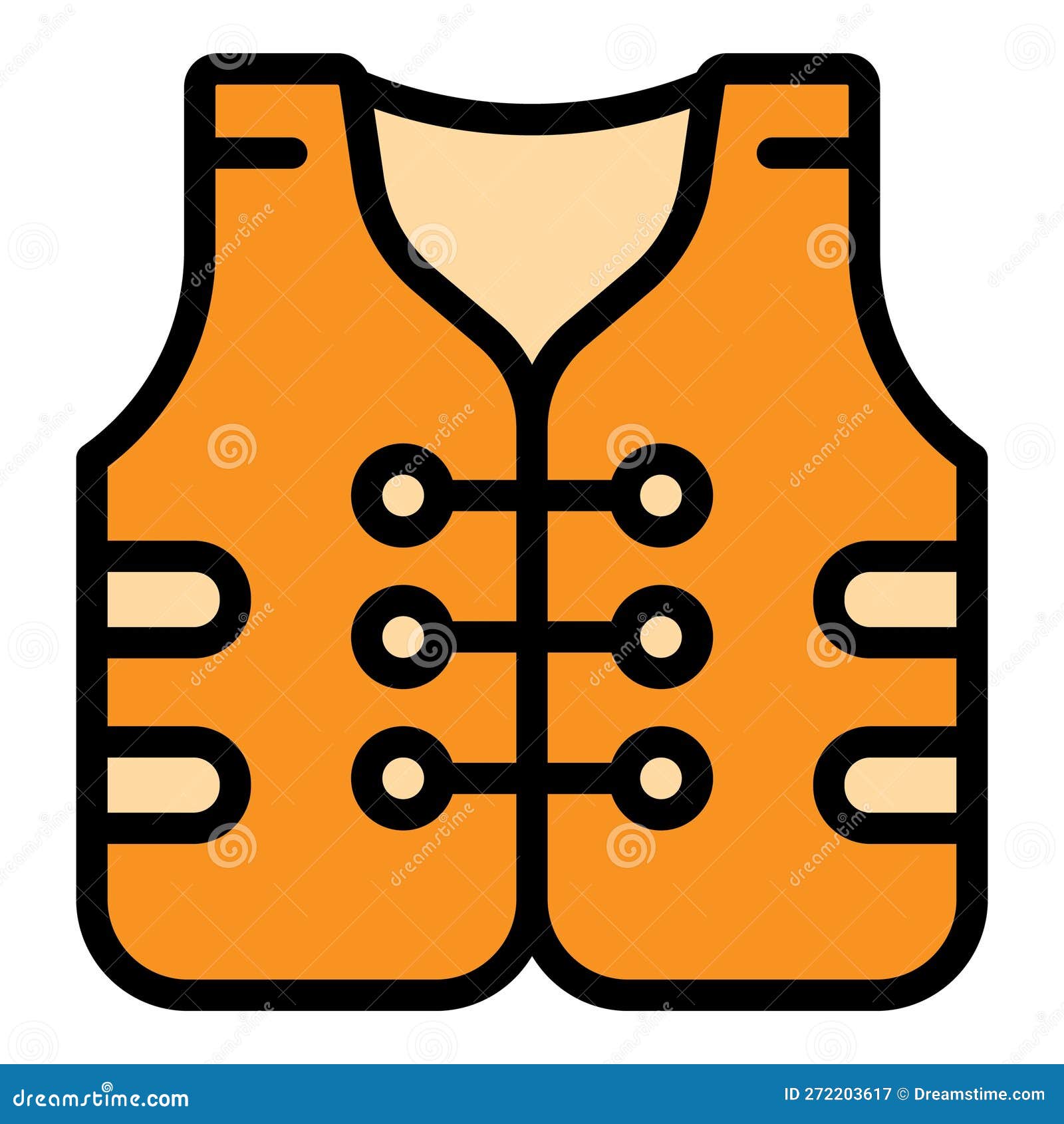 Swimming Jacket Icon Vector Flat Stock Vector - Illustration of yacht ...