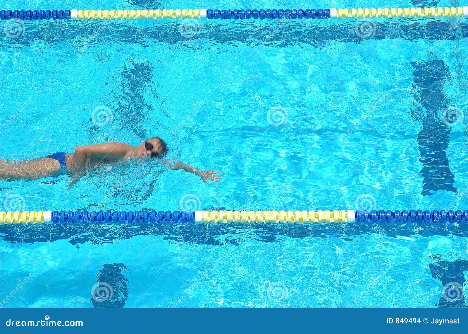 Swimming lane stock photo. Image of swimming, single, alone - 849494
