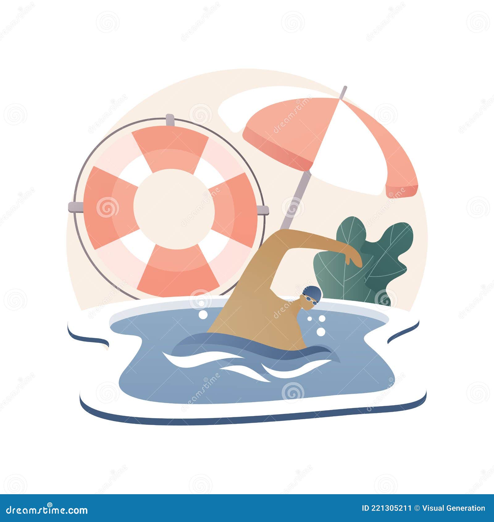 Swimming and Lifesaving Classes Abstract Concept Vector Illustration ... Swimming and Lifesaving Classes Abstract Concept Vector Illustration ...