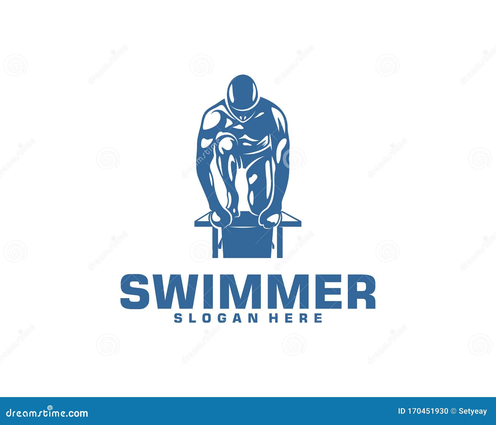 Swimming Logo Designs Vector, Creative Swimmer Logo Vector Stock Vector ...