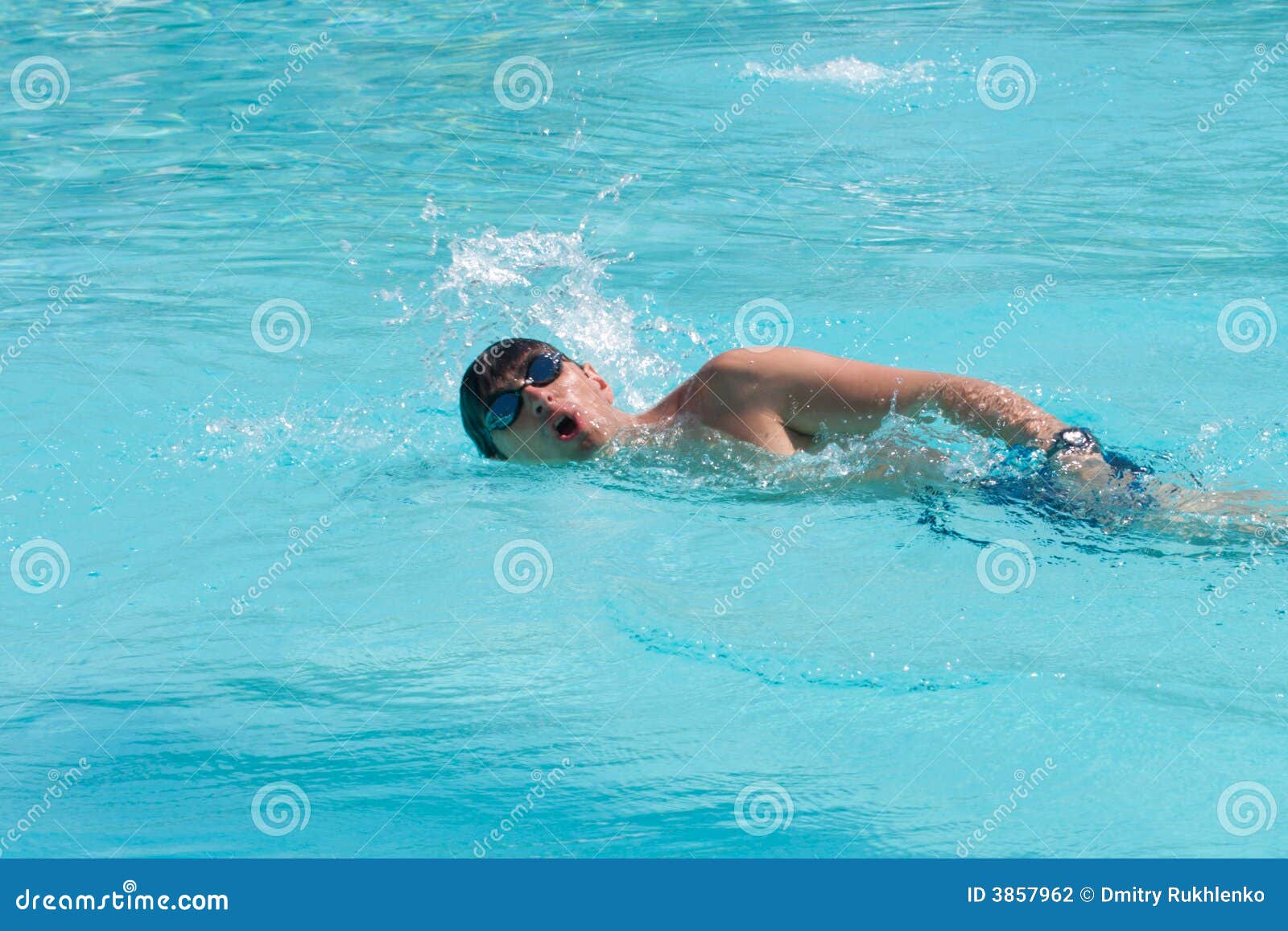Swimming man stock photo. Image of healthy, young, muscular - 3857962