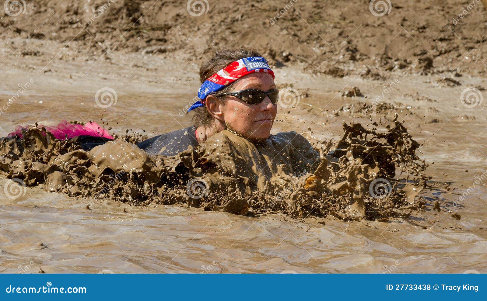 Swimming through the muck editorial stock photo. Image of idaho - 27733438