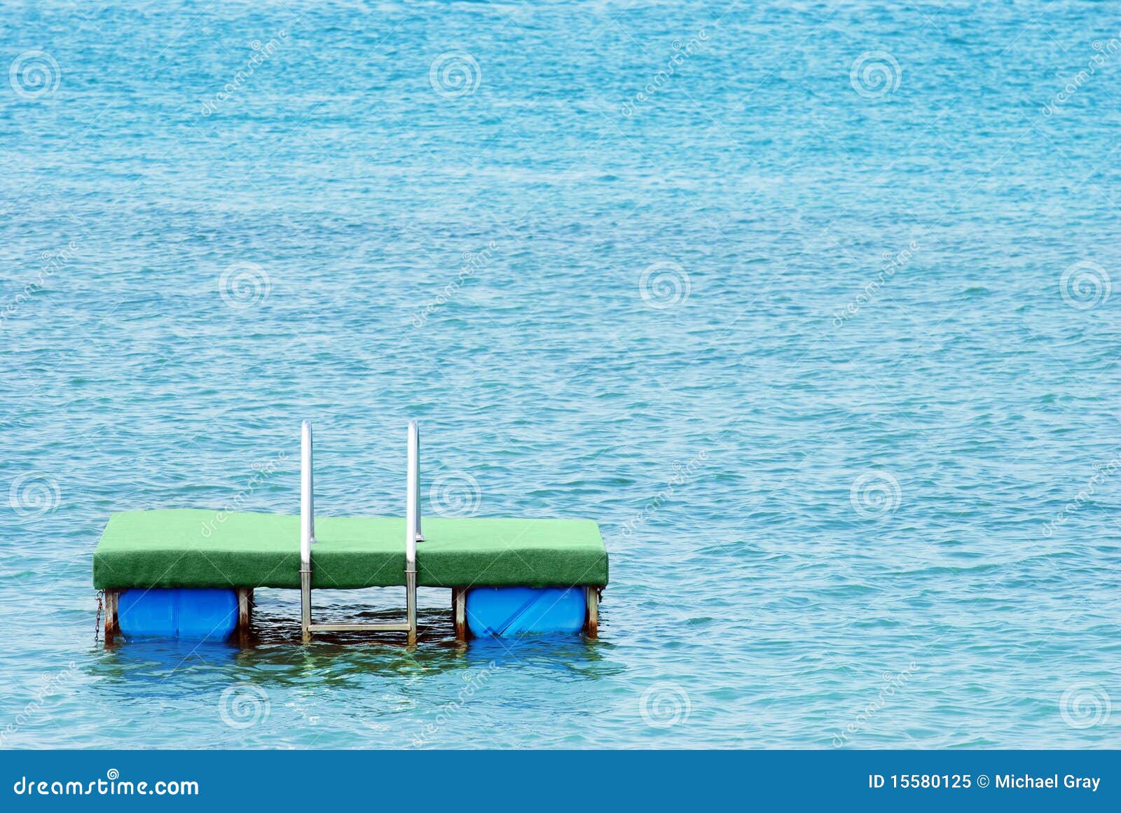 Swimming Platform on the Lake Stock Image - Image of carpet, ocean ...