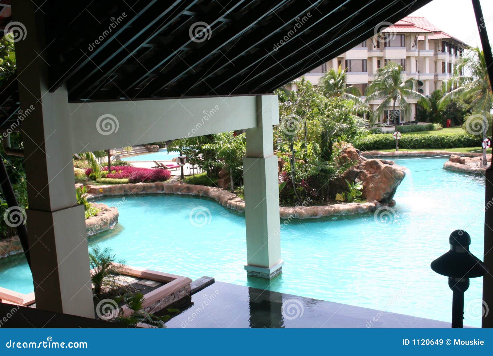 Swimming Pool stock image. Image of water, asia, swimming - 1120649