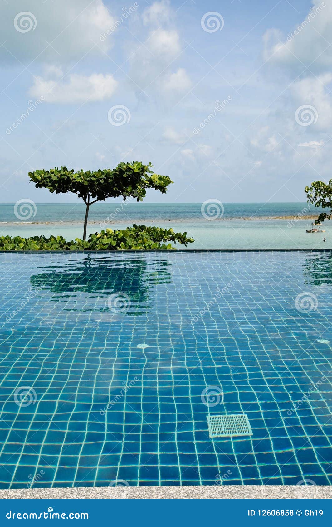 Swimming pool stock photo. Image of leisure, blue, outdoors - 12606858