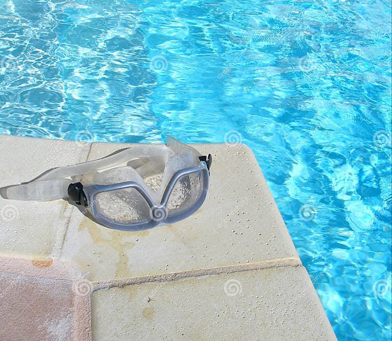 Swimming-pool stock photo. Image of good, edge, pool, mask - 1421360
