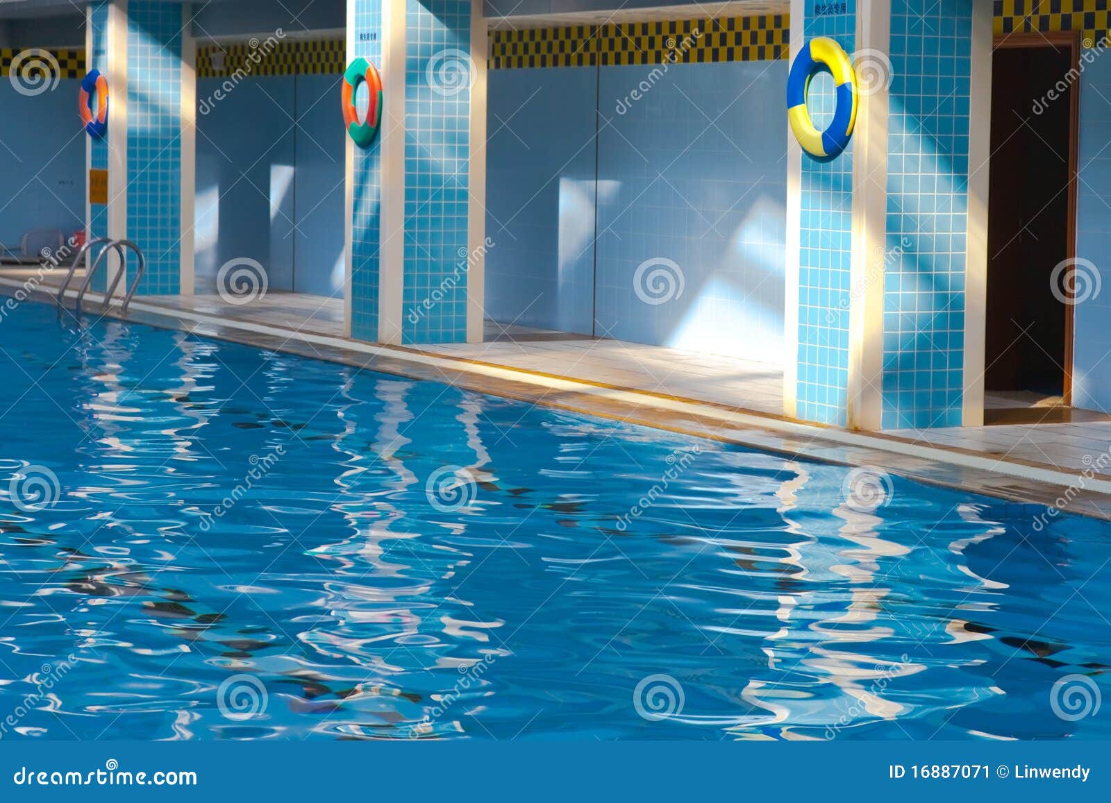 Swimming pool stock image. Image of indoors, hotels, healthy - 16887071