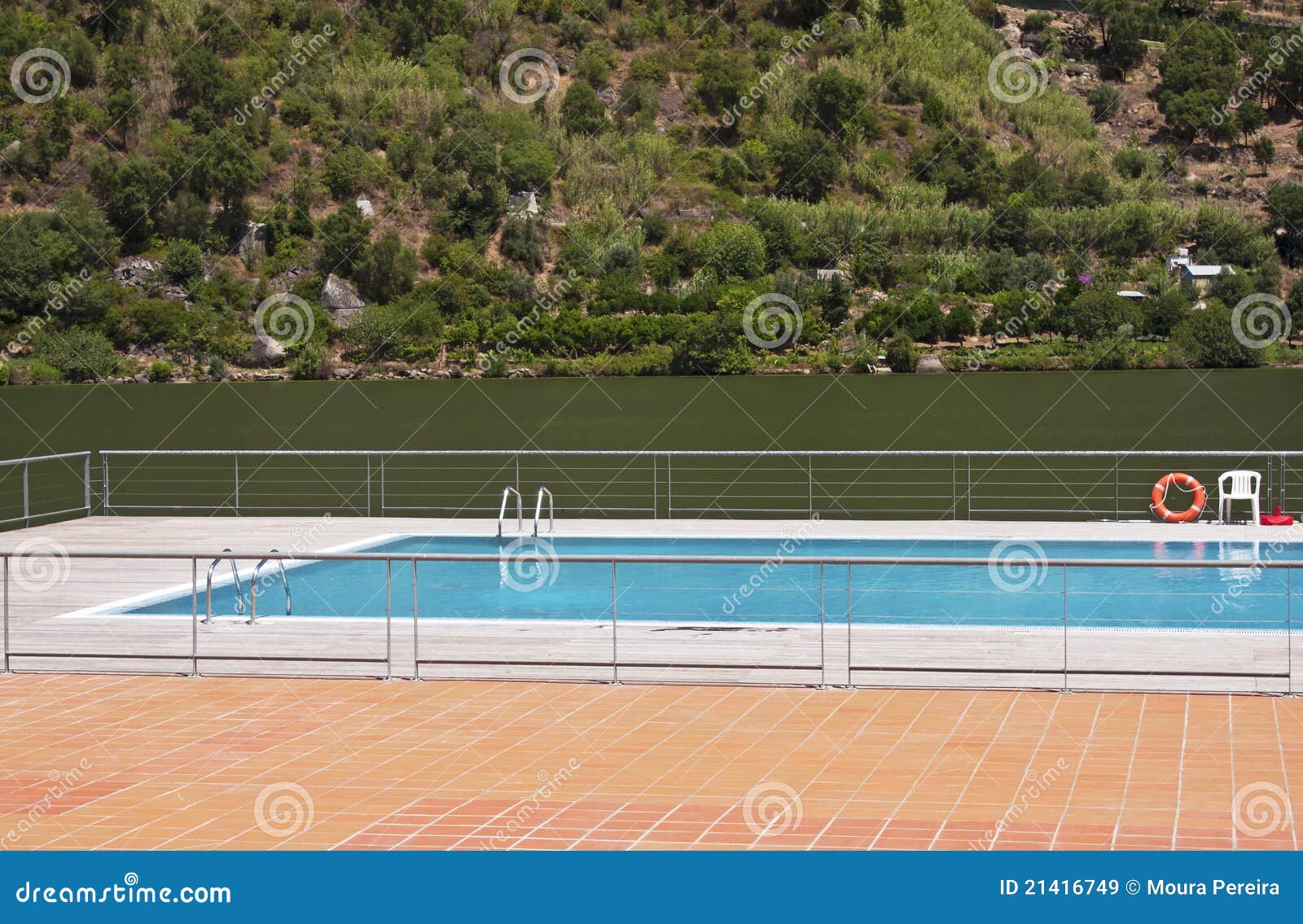 Swimming pool stock image. Image of portugal, nature - 21416749