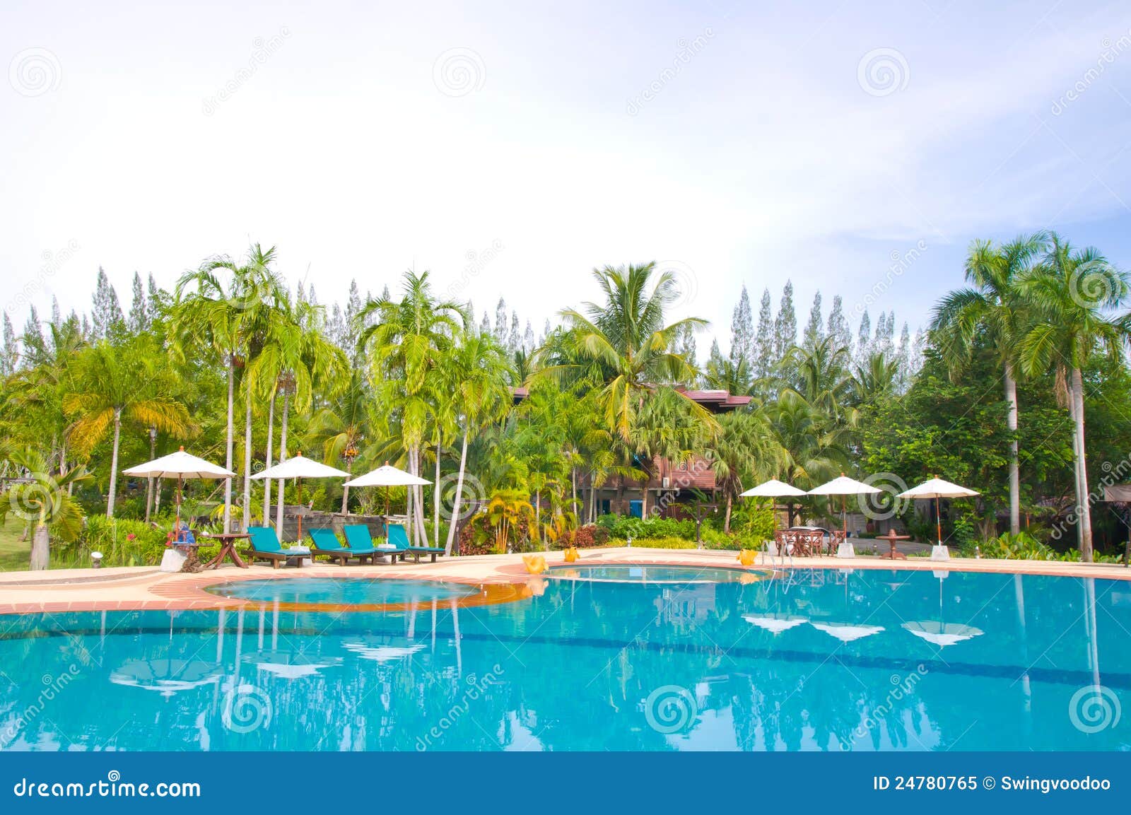 Swimming Pool stock image. Image of calm, aqua, bath - 24780765