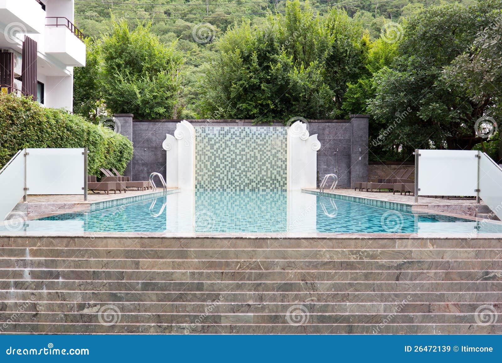 Swimming pool stock image. Image of pool, design, perspective - 26472139