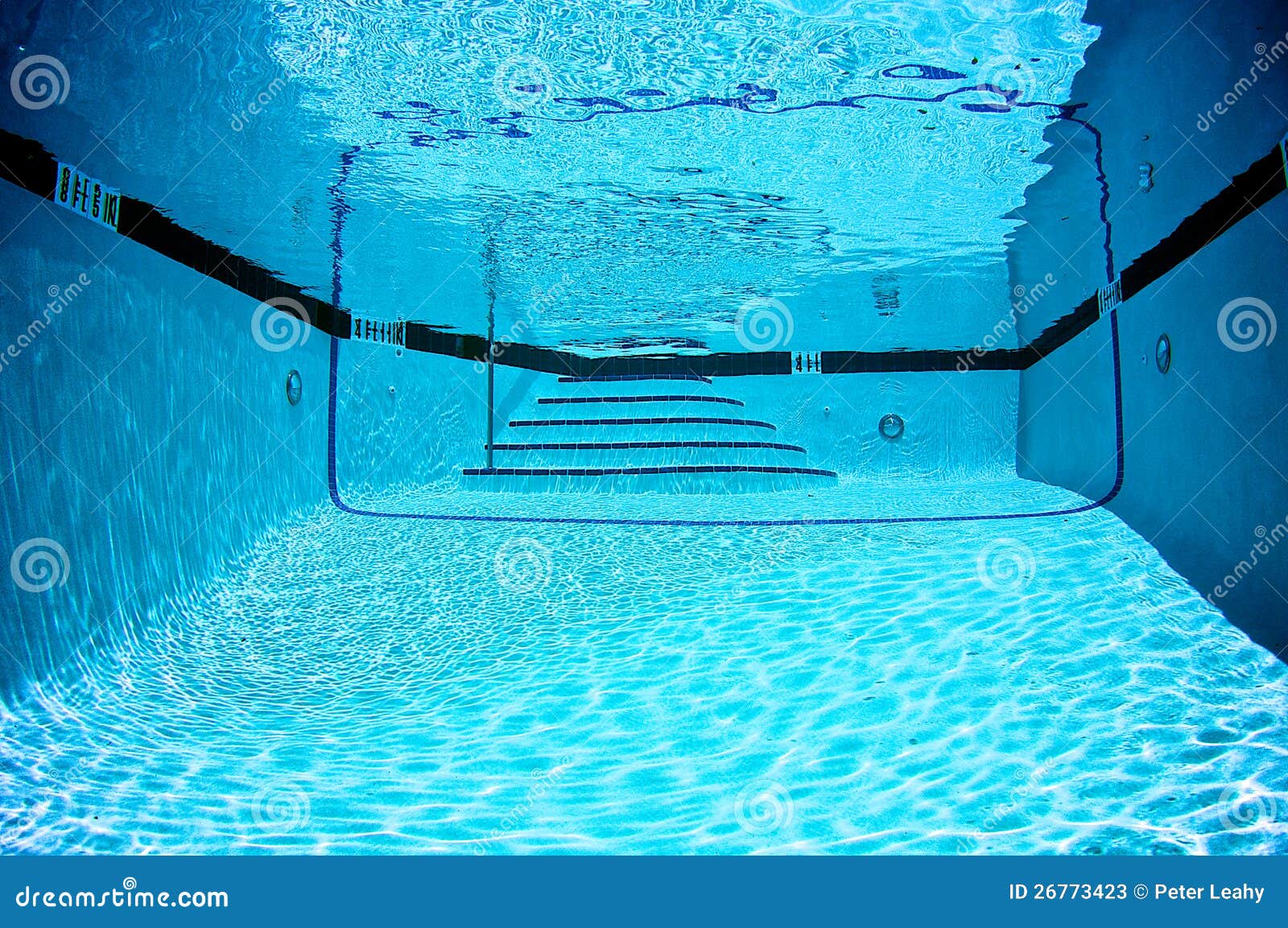 Swimming pool stock image. Image of blue, underwater - 26773423