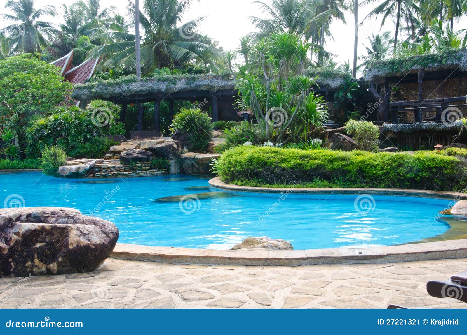 Swimming pool stock image. Image of outdoors, asia, nature - 27221321