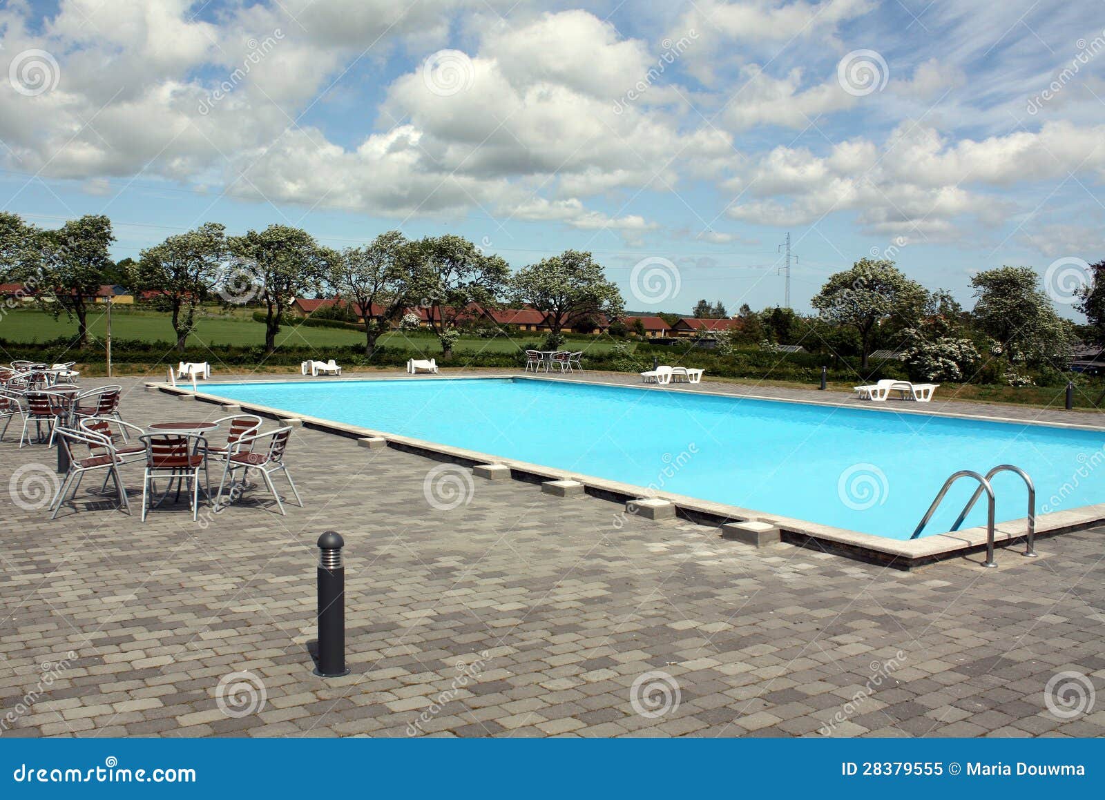 Swimming pool stock image. Image of swim, outside, pool - 28379555