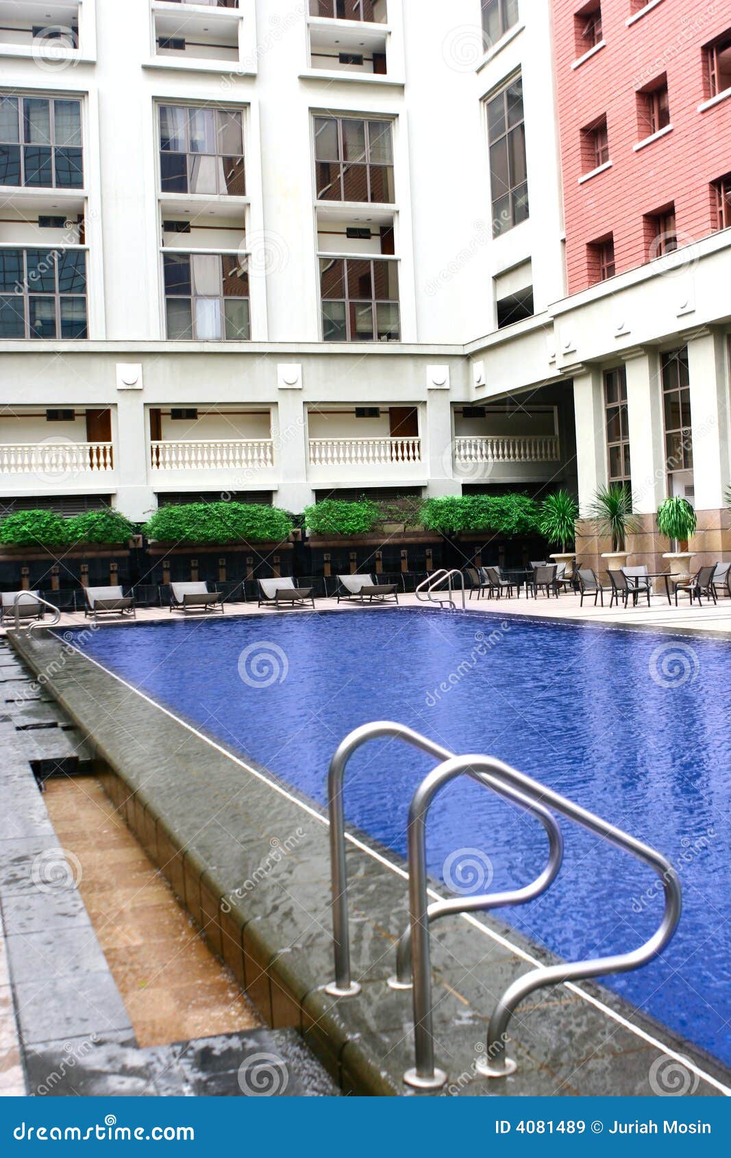 Swimming pool stock image. Image of tropical, leisure - 4081489