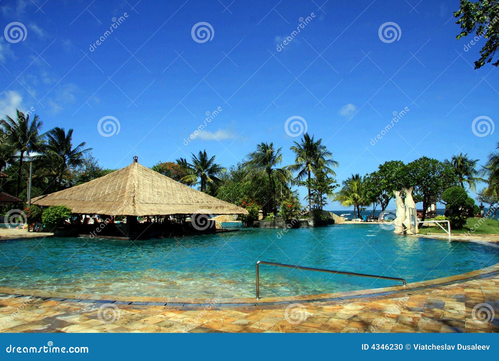 Swimming pool stock photo. Image of idyllic, swimming - 4346230