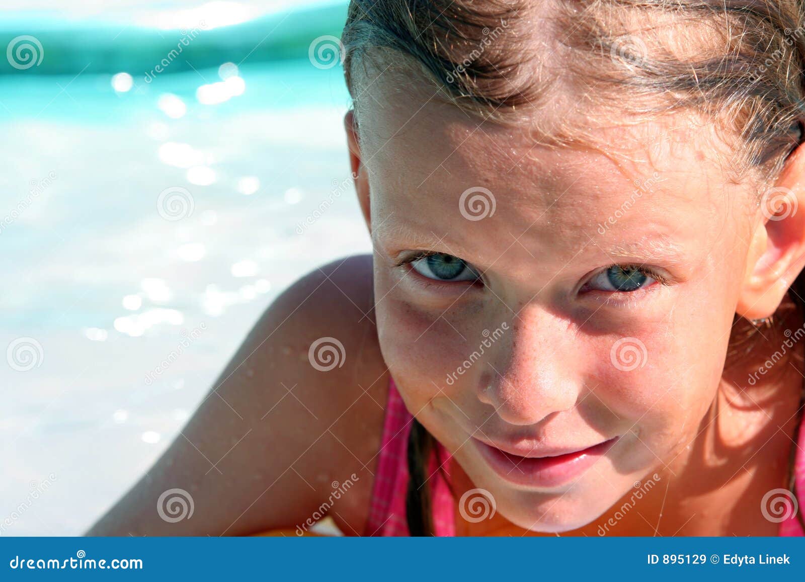 In the swimming pool stock image. Image of bathing, sunny - 895129