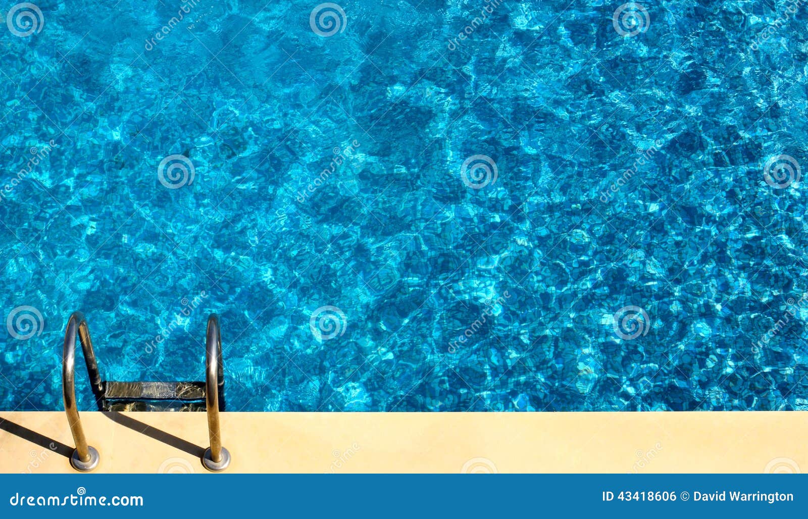 Swimming pool from above. stock photo. Image of heat - 43418606