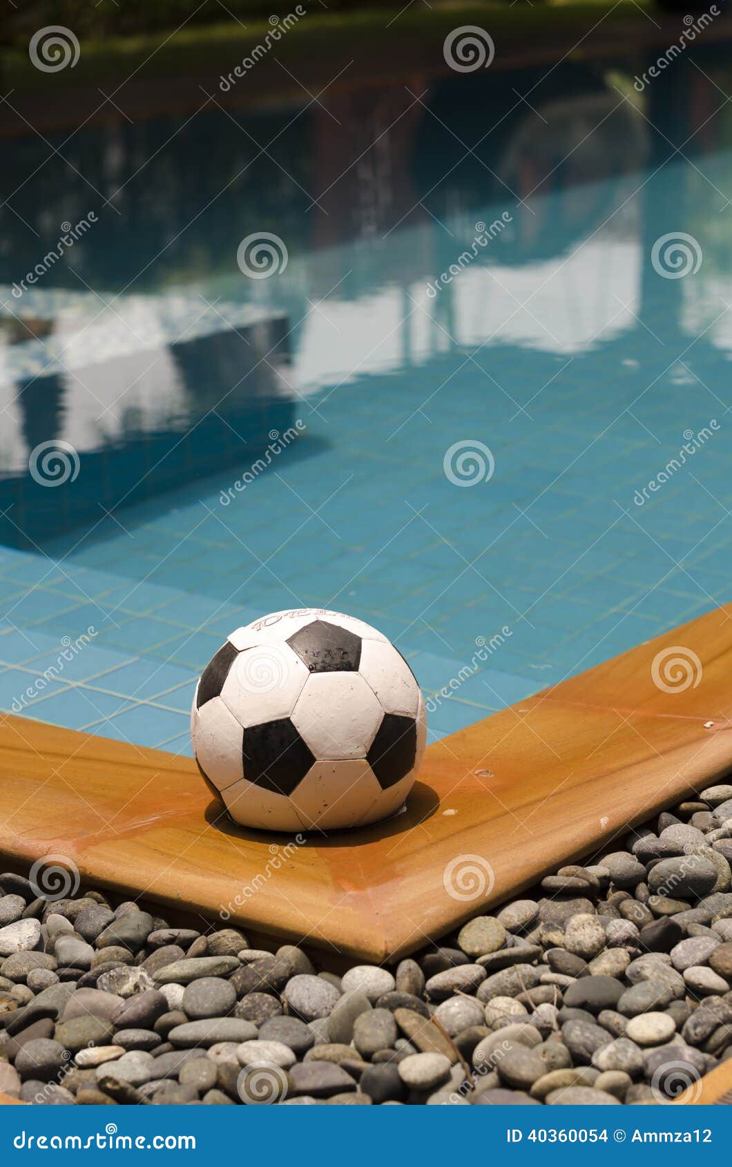 Swimming pool stock photo. Image of summer, leisure, ball - 40360054