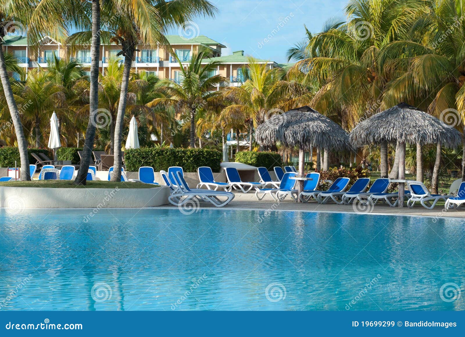 Swimming Pool - Beach Resort Stock Image - Image of abstract, outdoors ...