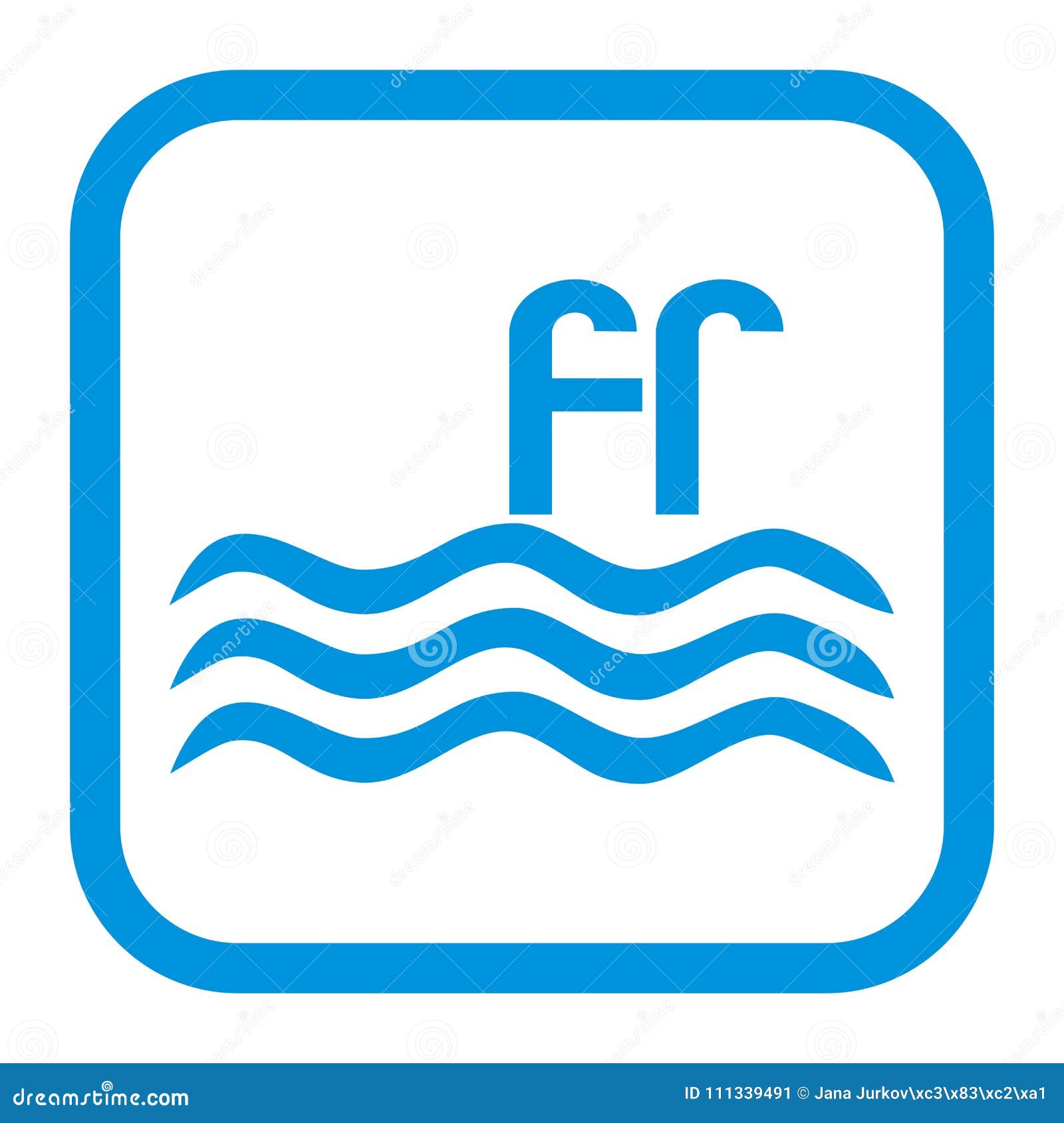 Pool Pictogram Vector Illustration | CartoonDealer.com #85846052