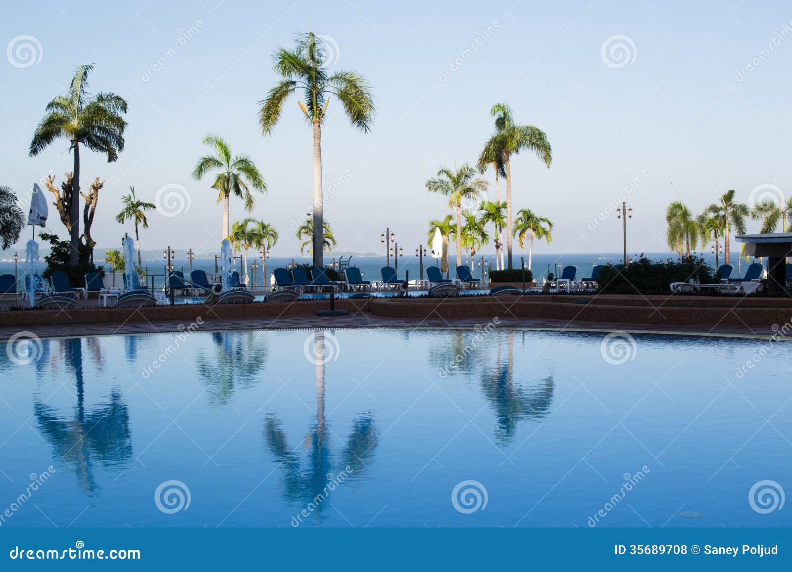 Swimming pool stock photo. Image of cool, beautiful, outdoor - 35689708