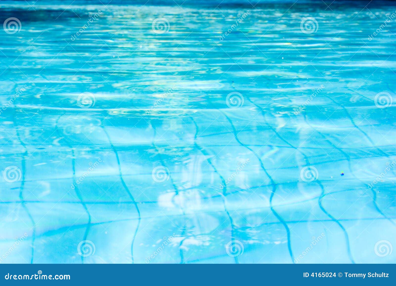 Swimming Pool Blue Water Picture. Image: 4165024