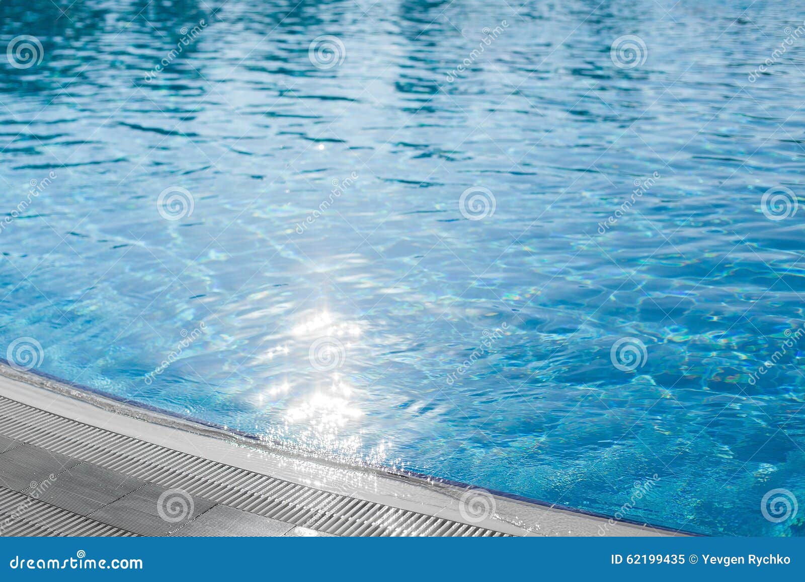 Swimming Pool with Blue Water Stock Image - Image of clean, relaxation ...