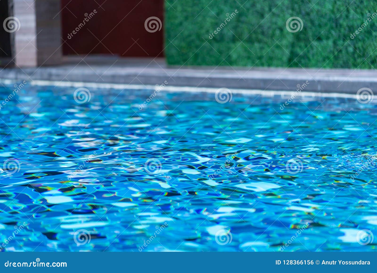 Swimming Pool Water Ripple Background Stock Photo - Image of cool ...