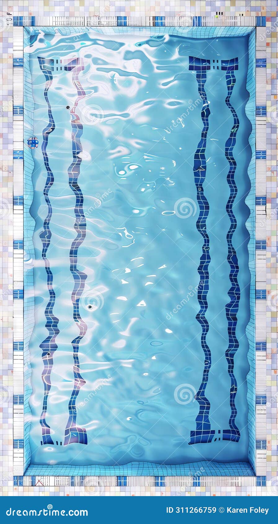 Swimming Background Graphics Template Stock Illustration - Illustration ...
