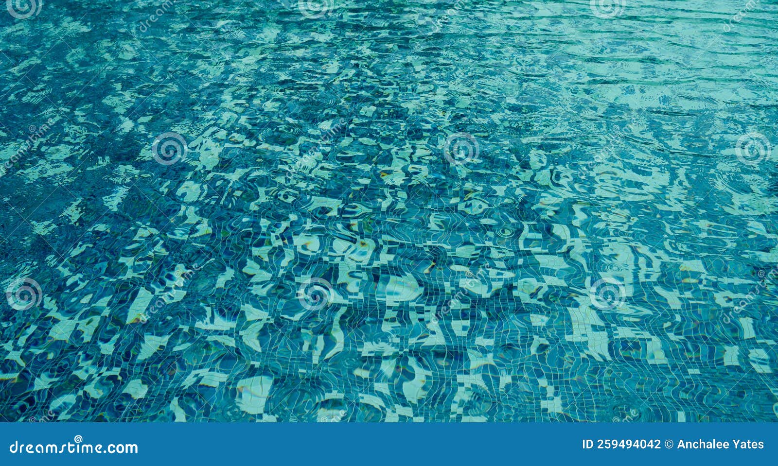 Swimming Pool Bottom with Ripple and Flow with Waves Background ...