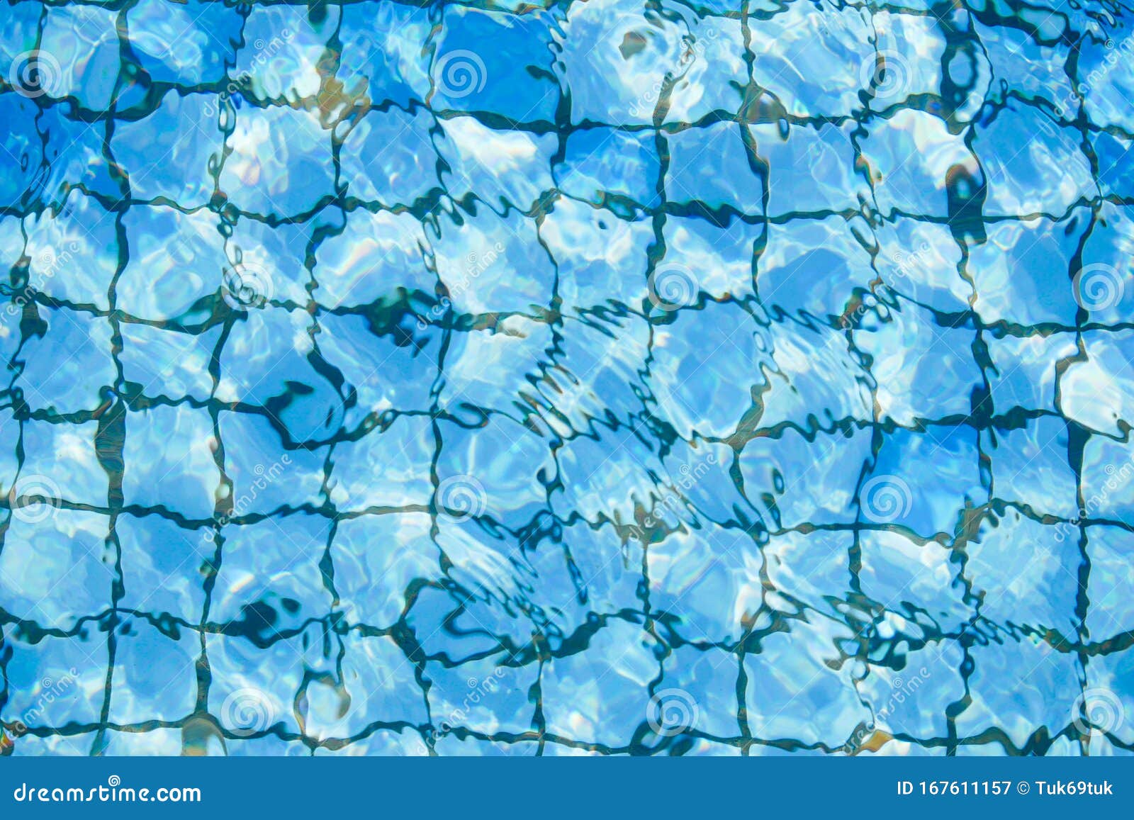 Swimming Pool Bottom Ripple Texture Background Stock Image - Image of ...