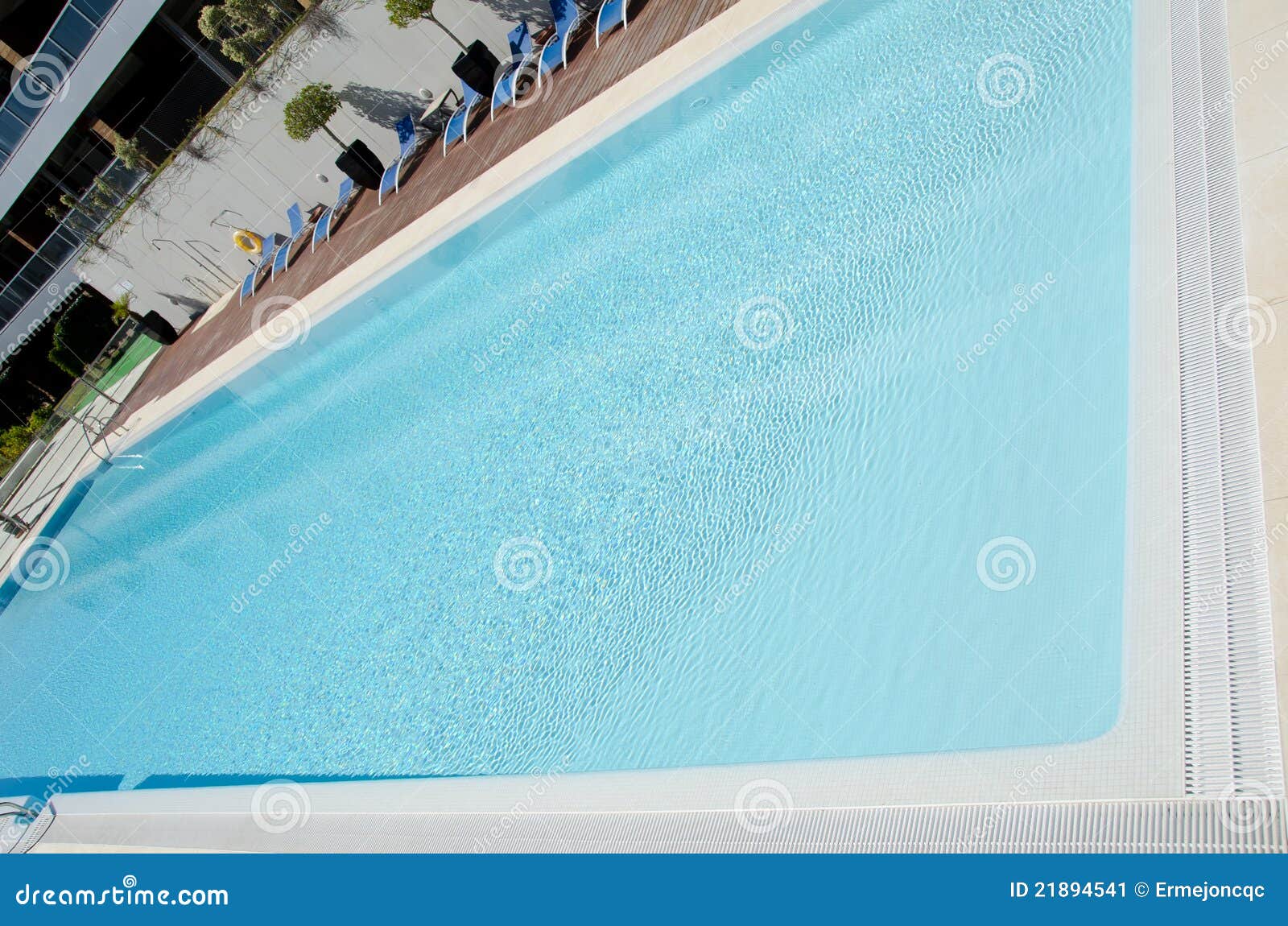 Swimming Pool, Build, Water Reflections Stock Image - Image of break ...