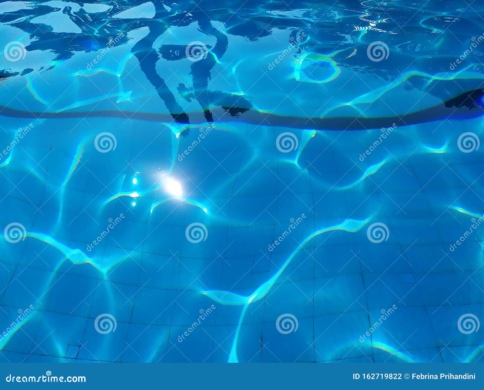Swimming Pool with Clean and Clear Water Stock Photo - Image of beach ...
