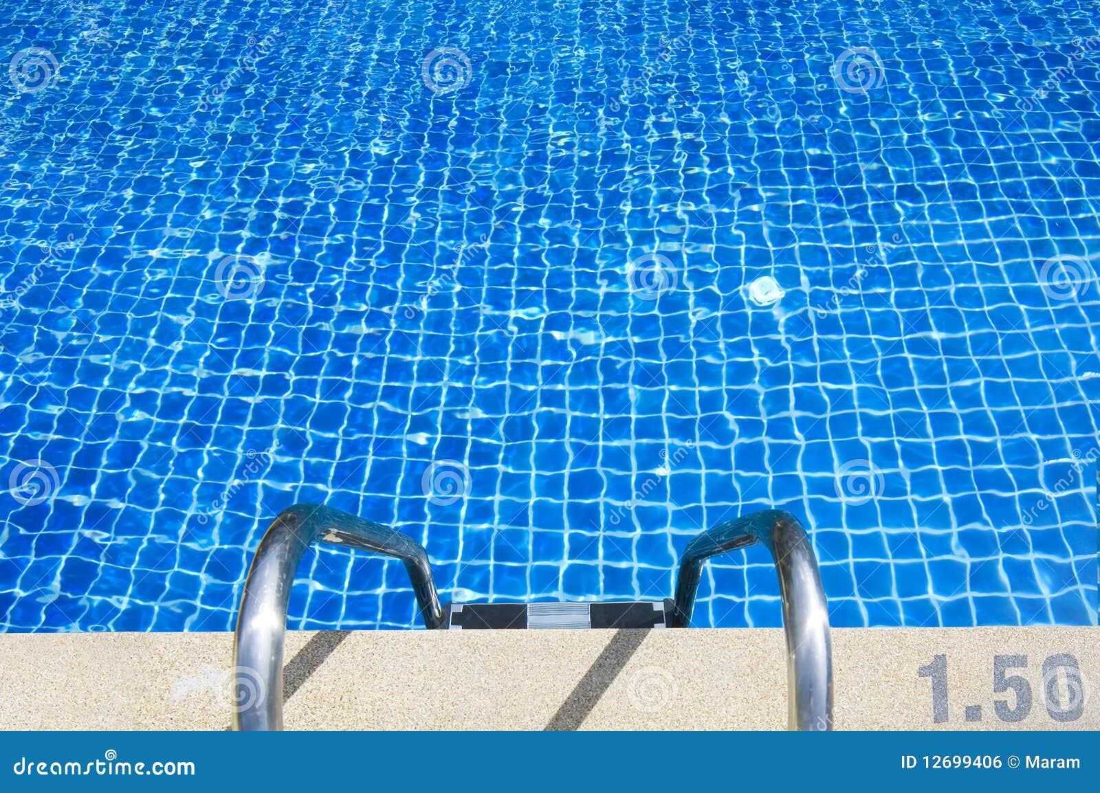 Swimming pool close up stock photo. Image of bright, wave - 12699406