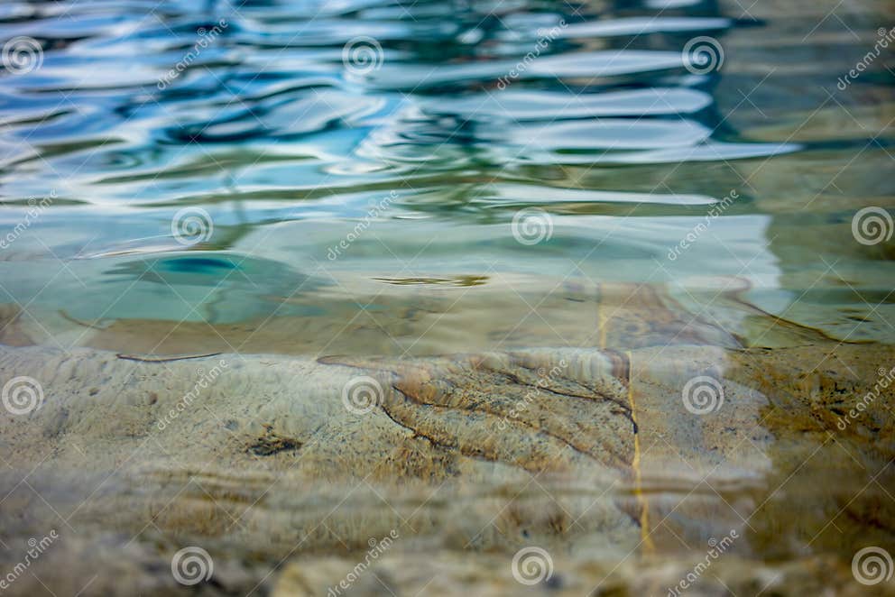 Swimming Pool, Close Up, Ripple Water Effect Stock Photo - Image of ...