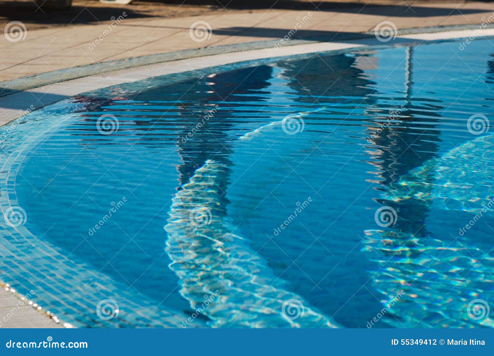 Swimming pool closeup stock photo. Image of resort, health - 55349412