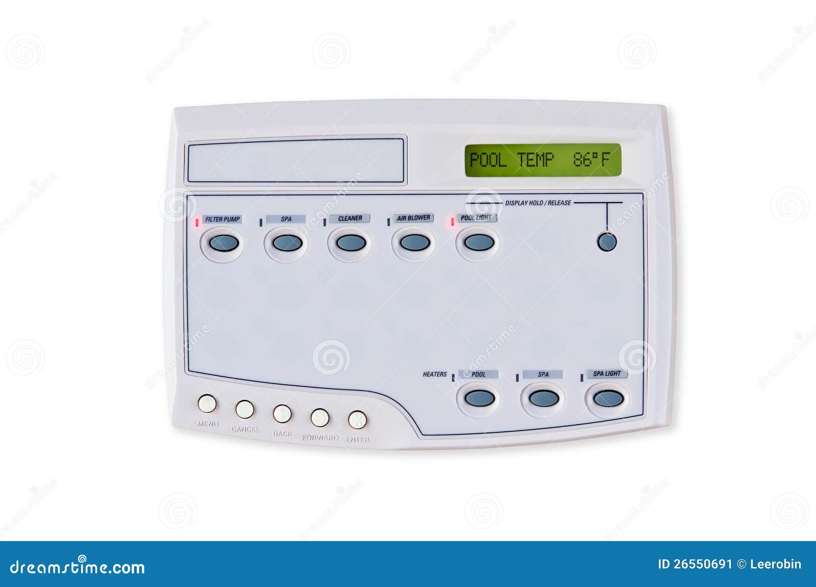 Swimming Pool Control System Stock Image - Image of display, equipment ...