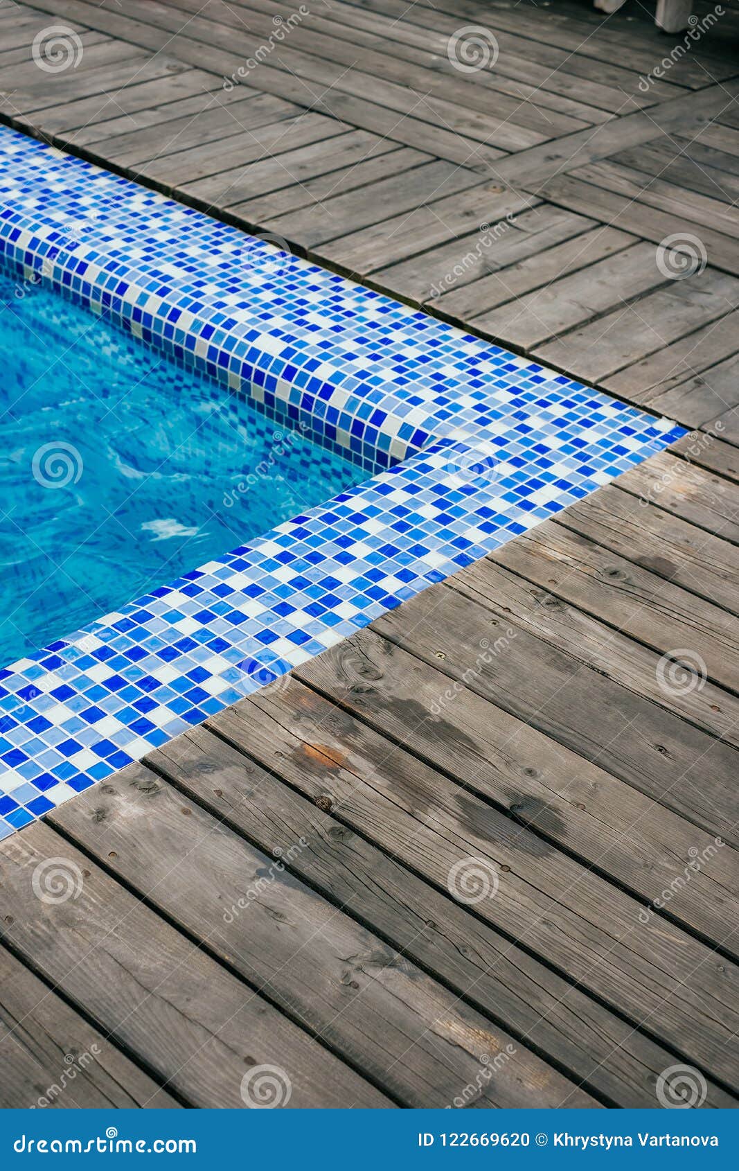 Swimming pool corner stock photo. Image of backyard - 122669620