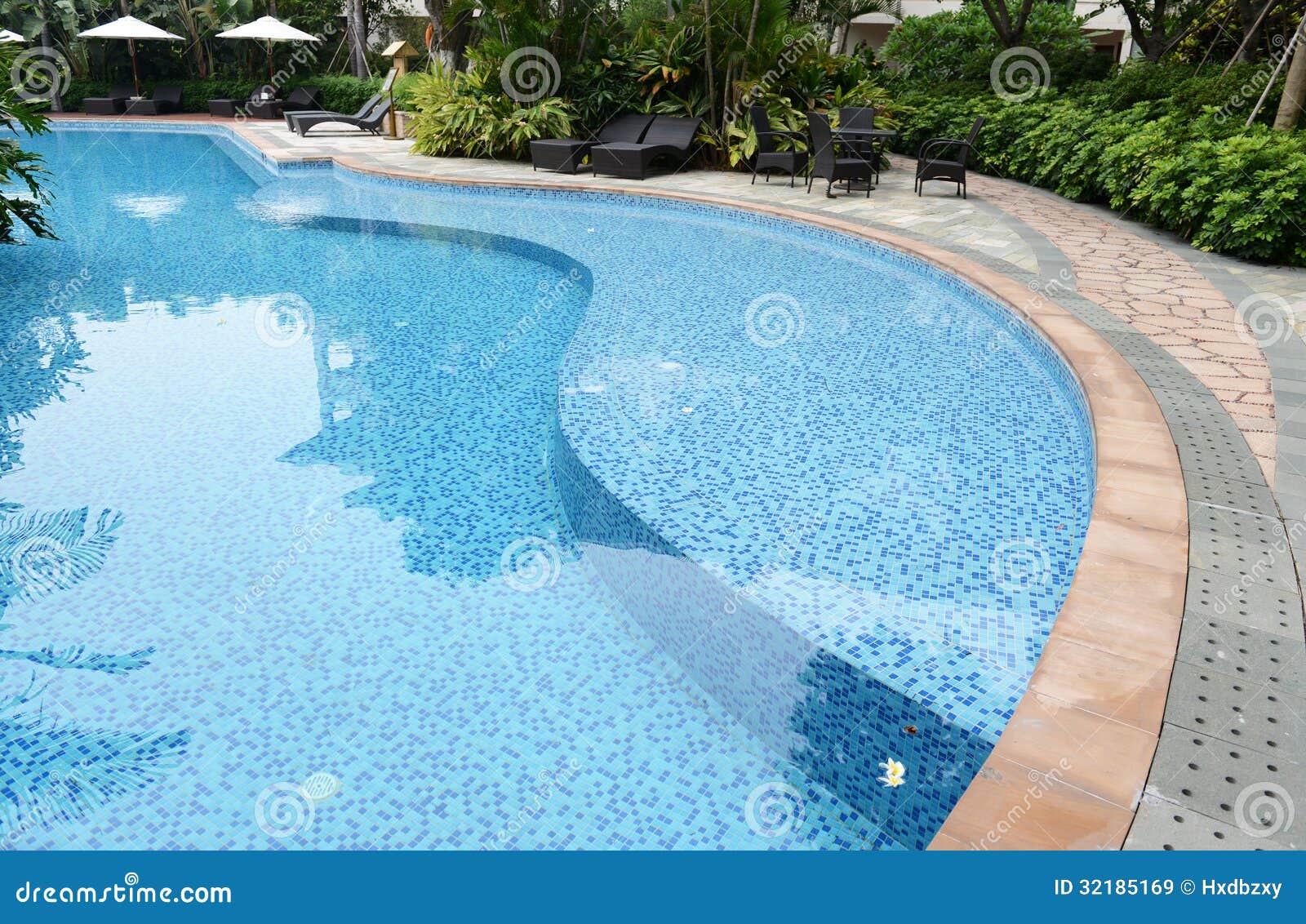 Swimming pool stock image. Image of bright, relaxation - 32185169