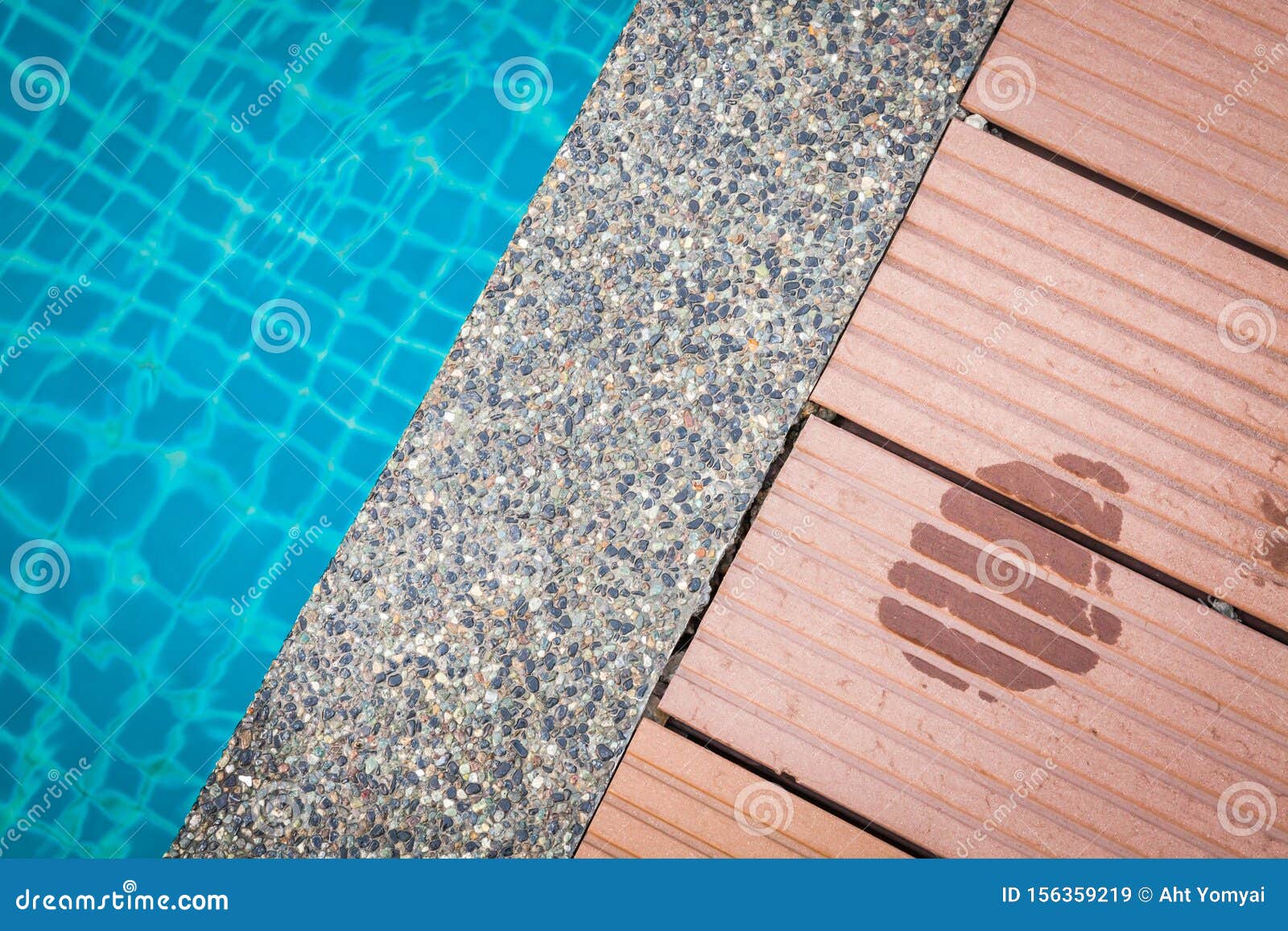 Swimming pool edge. stock image. Image of deck, design - 156359219