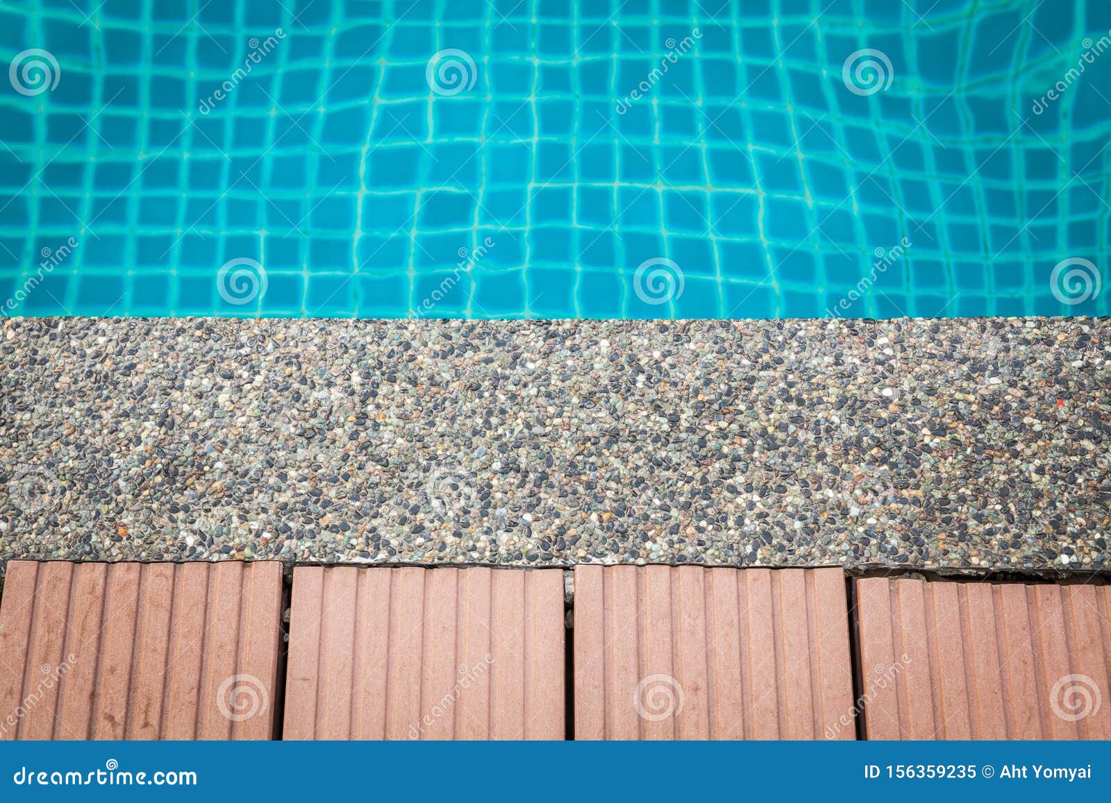 Swimming pool edge. stock image. Image of outside, reflect - 156359235