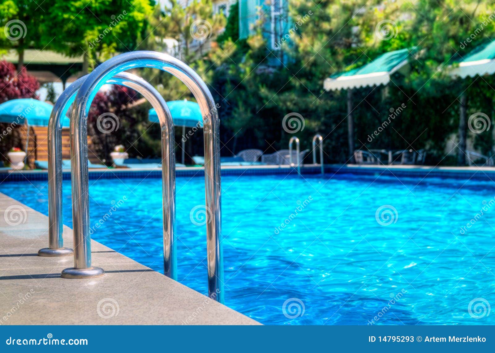Swimming pool entrance stock image. Image of entrance - 14795293