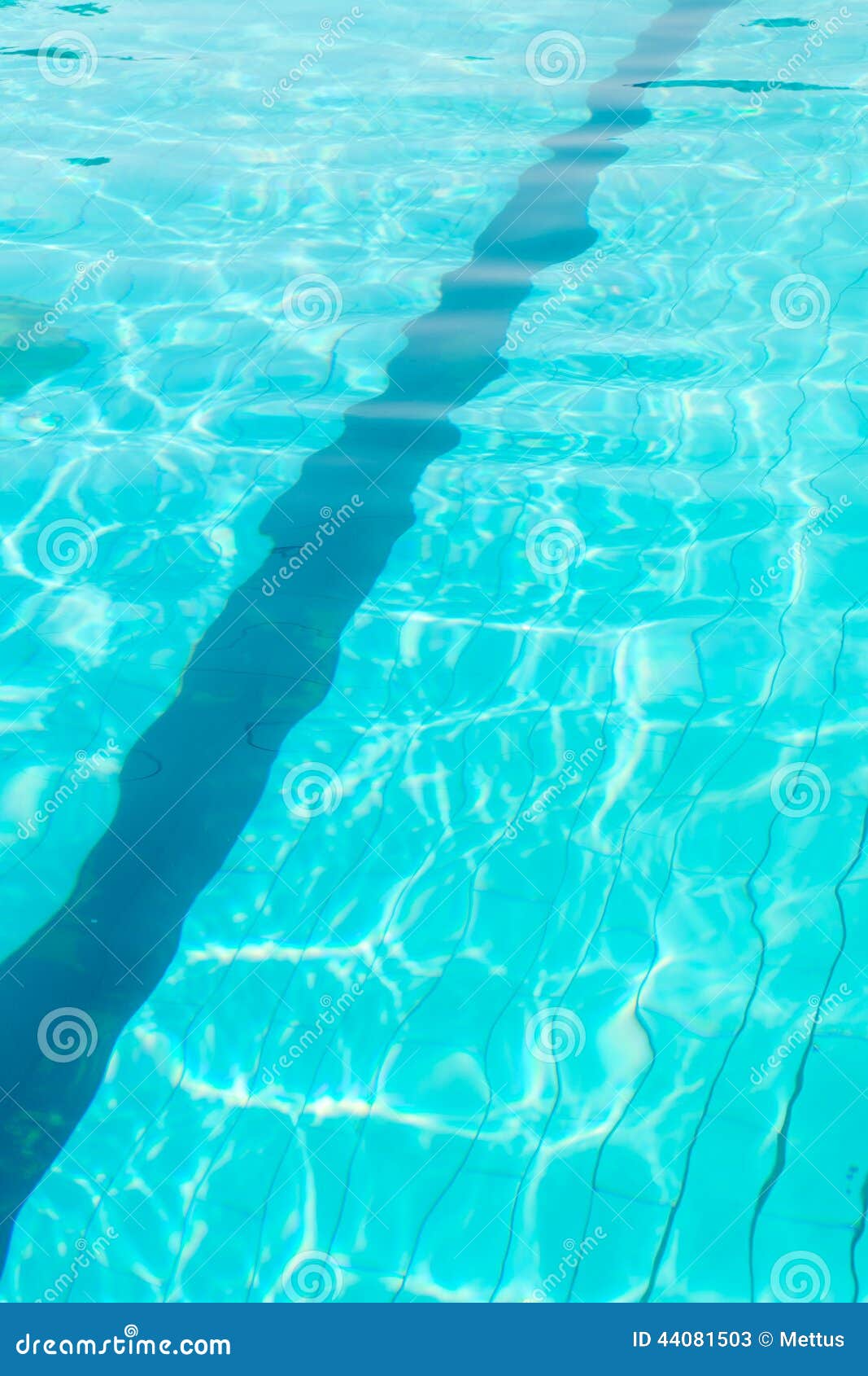 Swimming Pool Full of Light Blue Water Stock Image - Image of azure ...