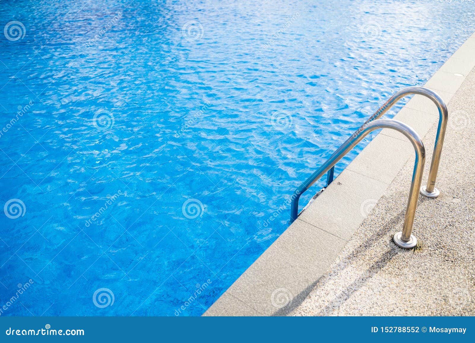 Swimming Pool Handle at Pool Stock Photo - Image of steel, exit: 152788552
