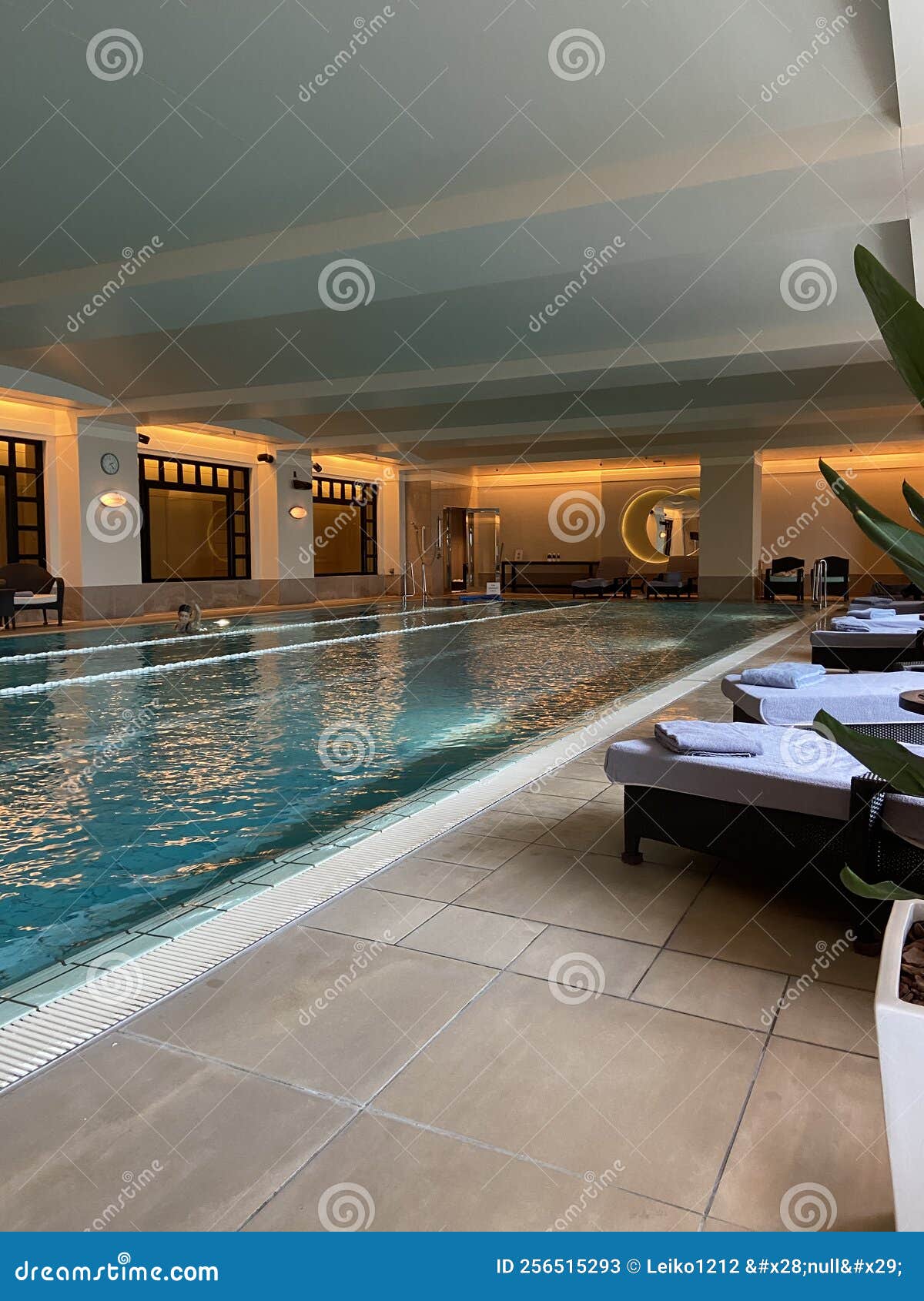 Swimming Pool for Holidays in Hotel Stock Image - Image of largest ...