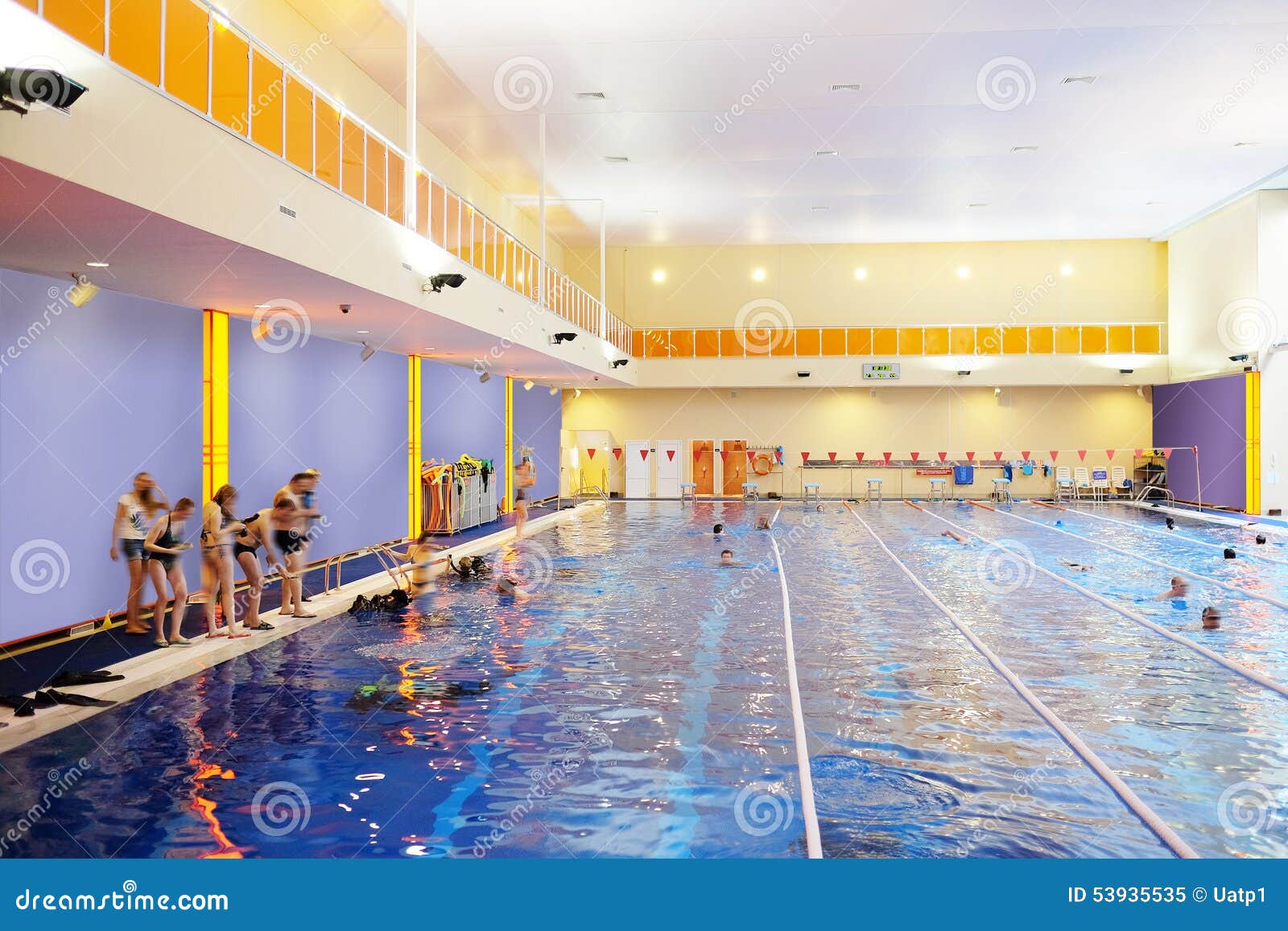 Swimming pool editorial image. Image of competitive, architecture ...