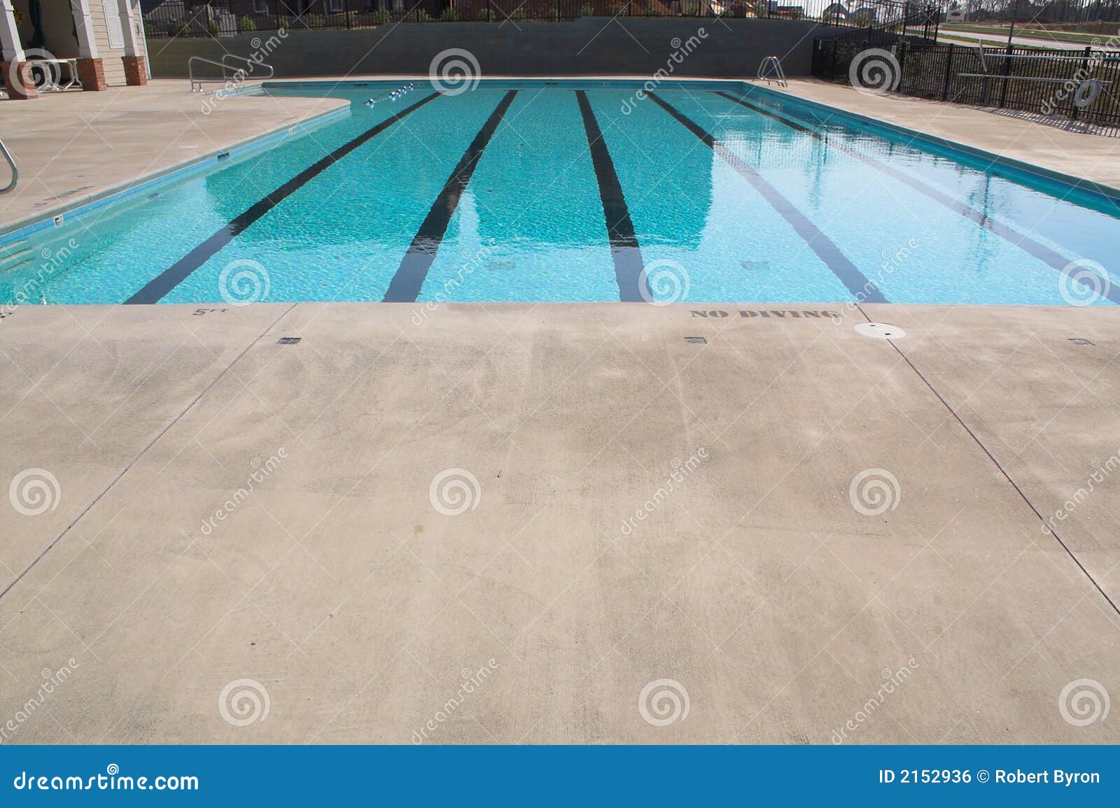 Swimming pool with lanes stock photo. Image of patio, competitive - 2152936