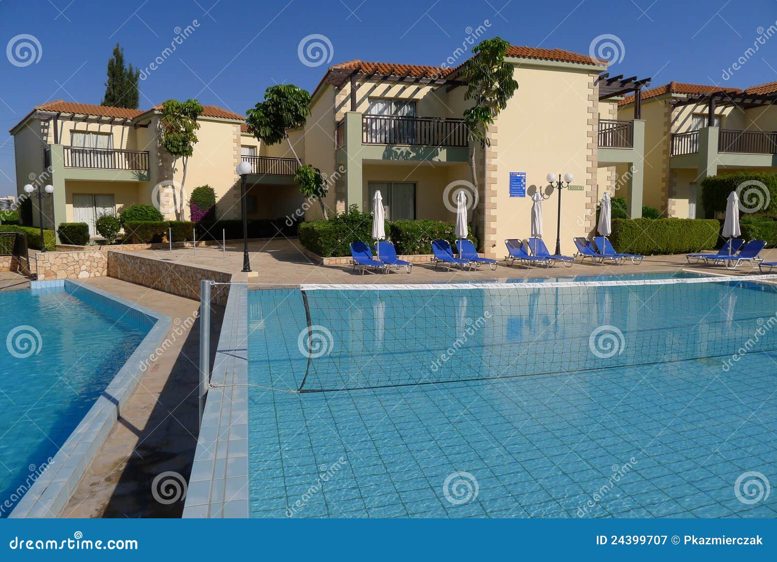 Swimming Pool of Luxury Hotel, Cyprus Stock Image - Image of luxury ...