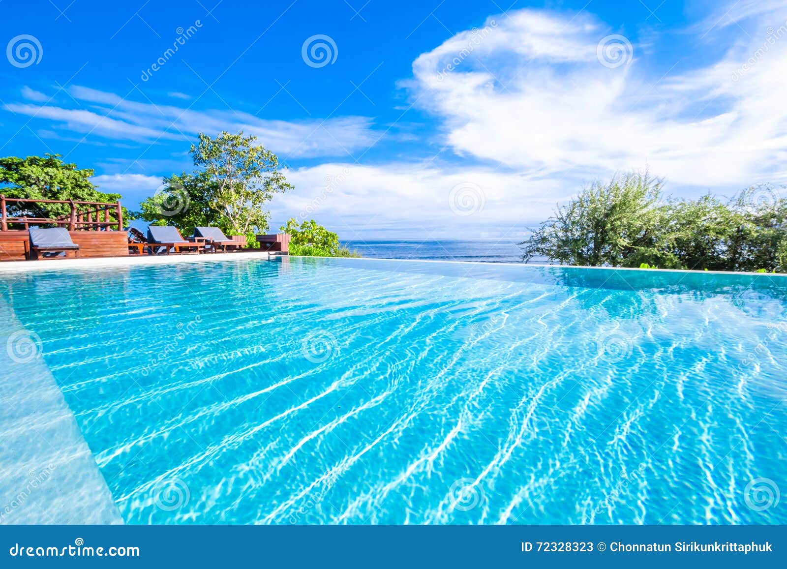 Swimming pool stock image. Image of leisure, chair, idyllic - 72328323