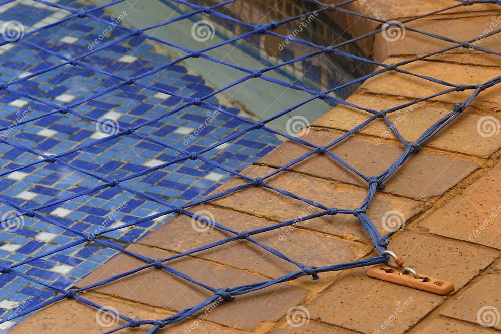Swimming pool net stock image. Image of close, holiday - 837501